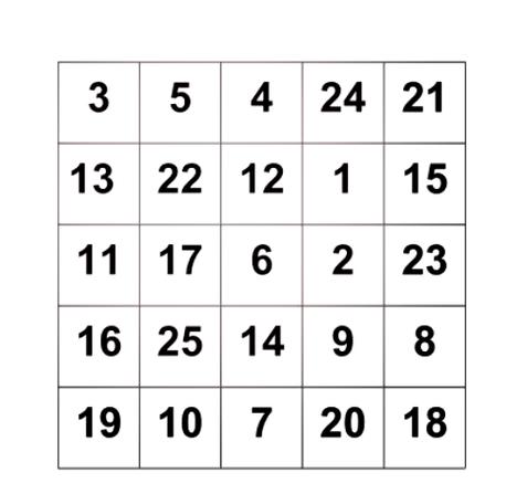 舒尔特方格6×6图标