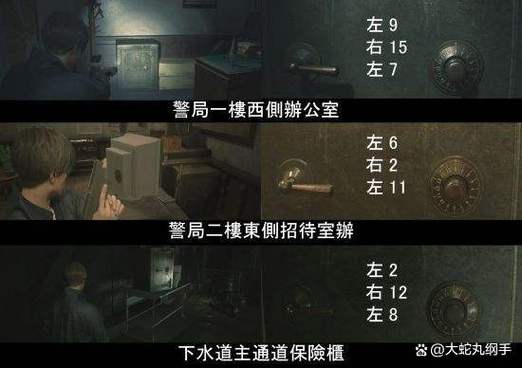 生化危机2下水道保险柜密码图标