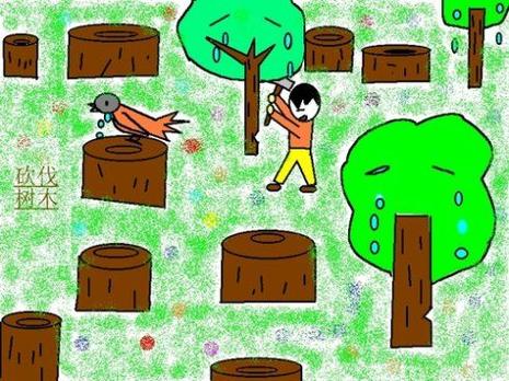 森林环保画截图