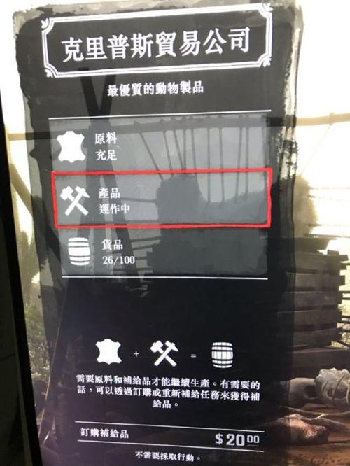 荒野大镖客2商贩出货图标