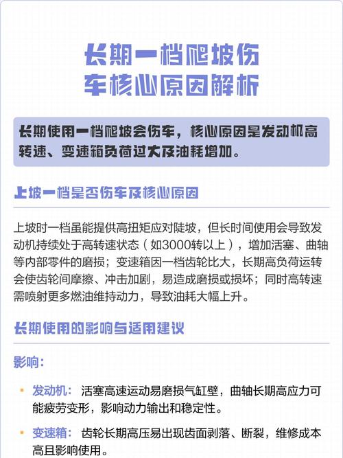 上坡一直用一档伤车吗图标