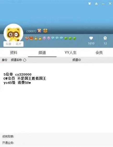 申请yy账号图标
