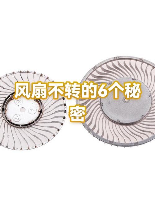 风扇不转的6个原因图标