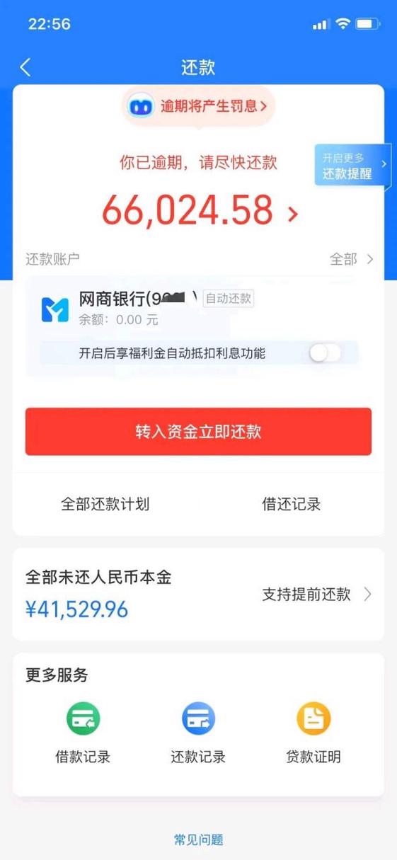 抖音月付逾期的原因图标