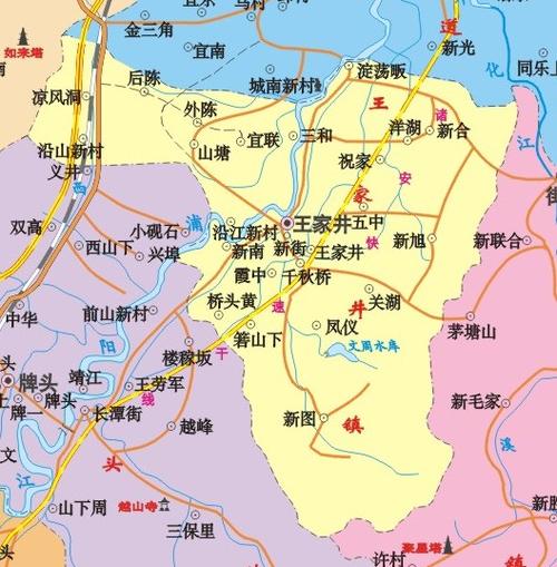 诸暨市乡镇地图图标