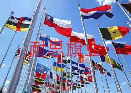 使用外国国旗做广告图标