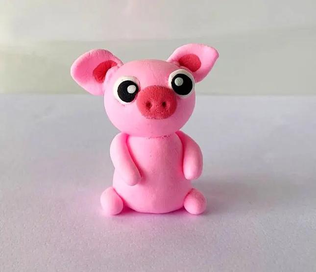 橡皮泥制作小猪的方法图标