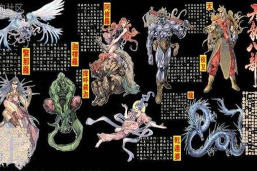 八部天龙对应的八个人截图