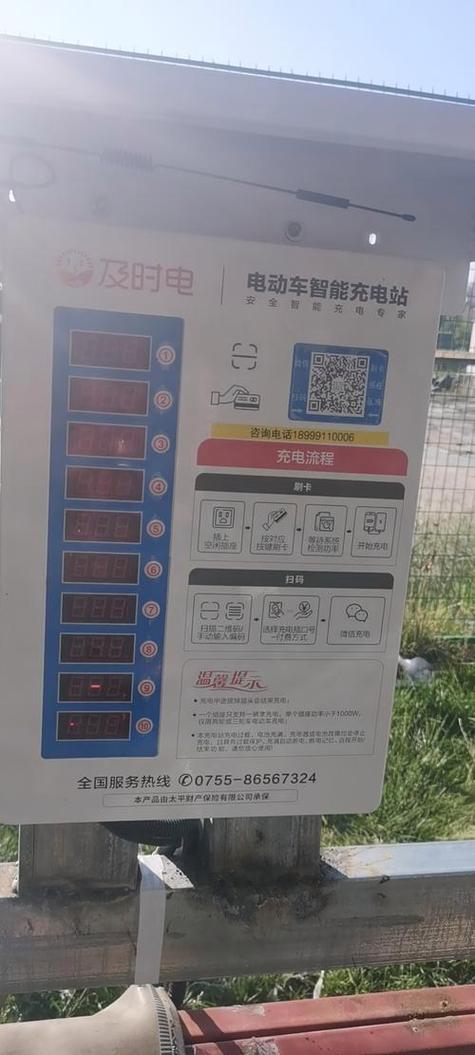 电动车扫码充电桩怎么收费图标