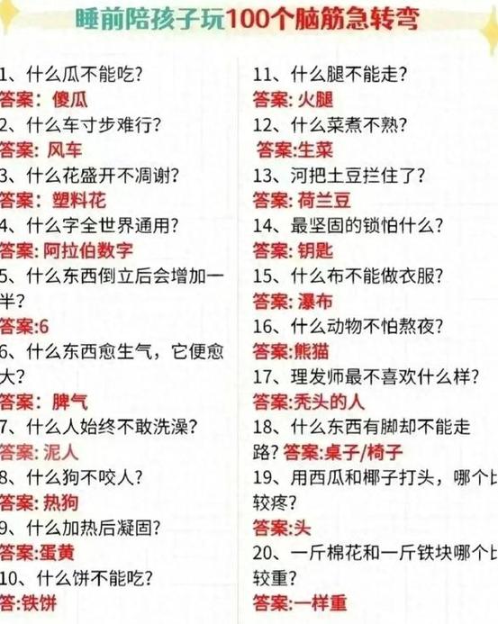五岁儿童脑筋急转弯图标