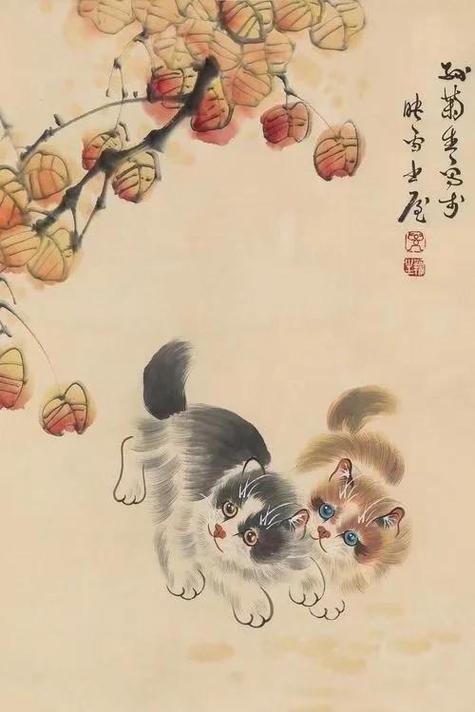 中国画猫的画家图标