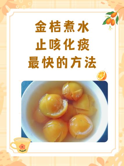 金桔止咳化痰的做法图标