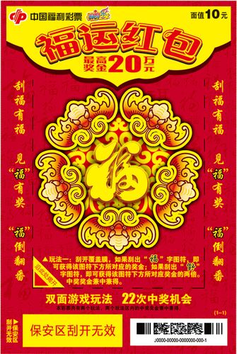 中国福彩福运红包图标