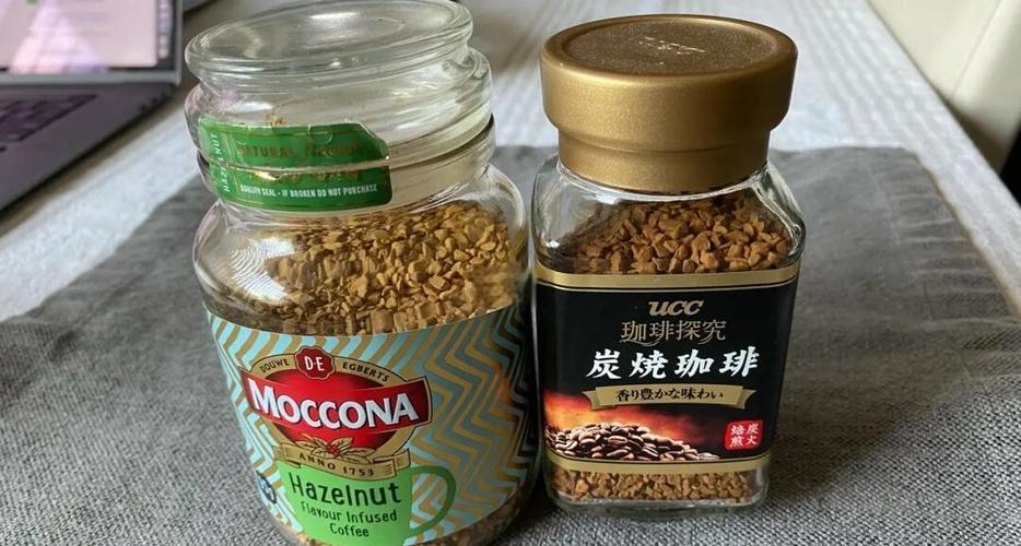 冻干速溶咖啡与速溶咖啡分别图标