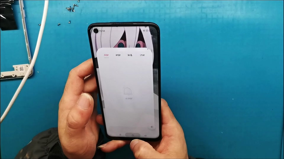 触摸手机屏幕出现圆圈oppo截图