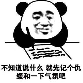 熊猫头记仇表情包无字图标