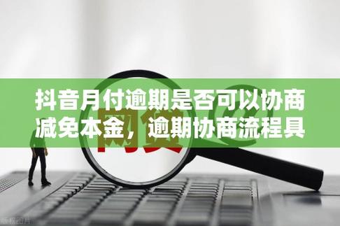 抖音月付还不上可以协商吗图标