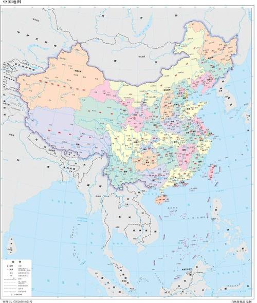 地图窝中国地图高清版大图图标
