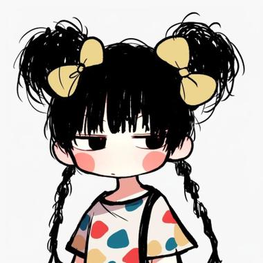 微信头像卡通图片女图标