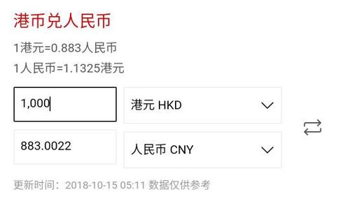 深圳港币兑换人民币的地方图标