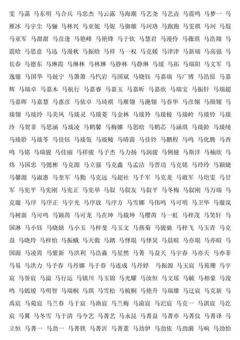 马可以叫什么名字图标