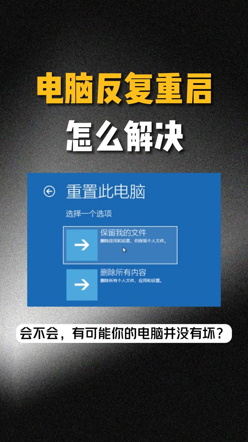 台式电脑突然断电重启图标