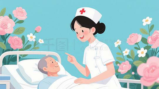儿子给妈妈打针图标
