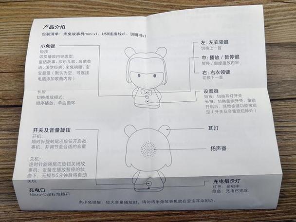 米兔故事机说明书图标
