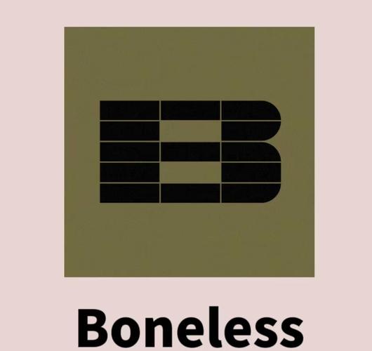 boneless花体字体图标