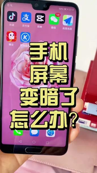 苹果手机屏幕总是自己变暗图标