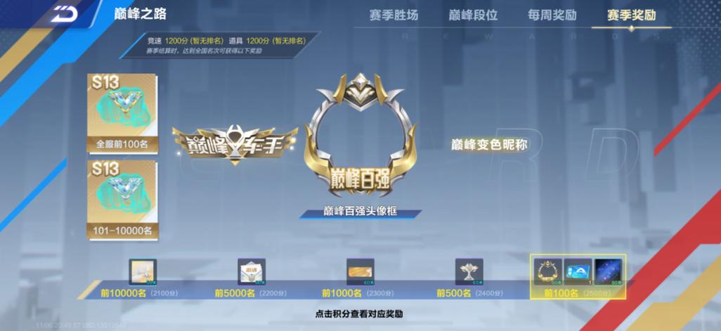 巅峰赛每周奖励图标