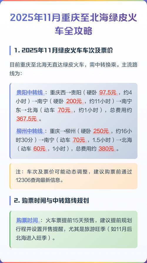 南宁到北海绿皮火车截图