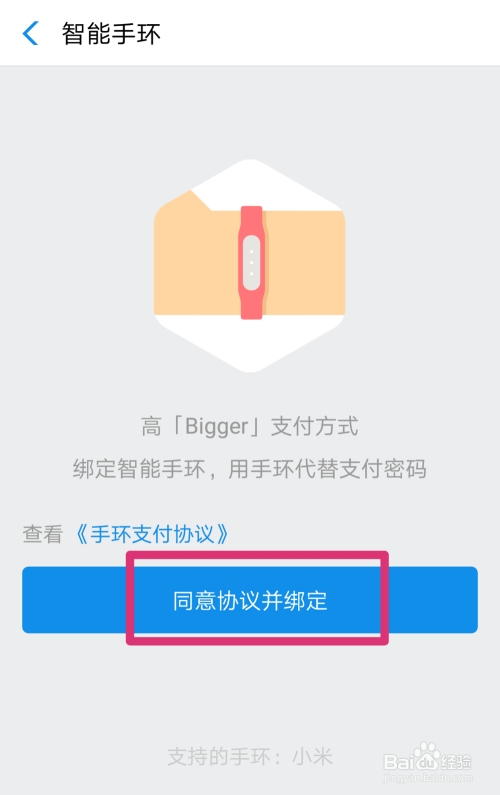手环支付宝怎么支付图标