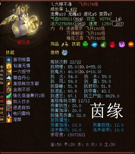 大话2召唤兽一览表图标