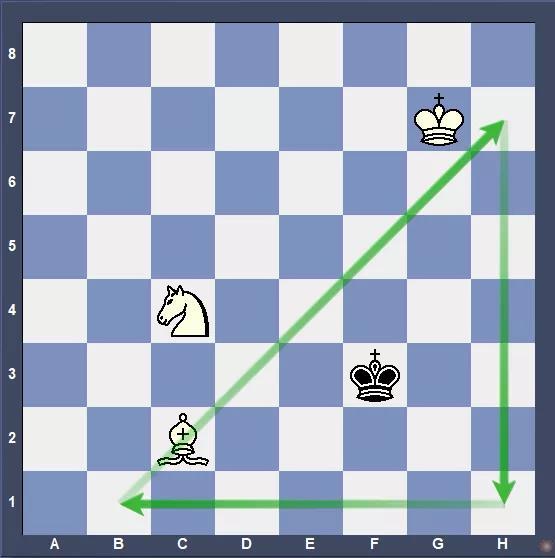 国际象棋马象杀王图标