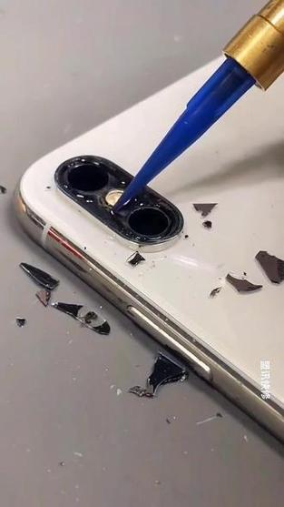 苹果xr后摄像头玻璃更换图标