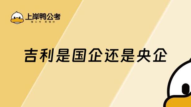 吉利是国企还是央企图标