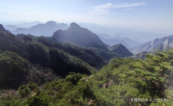 黄山风景区景点介绍图标