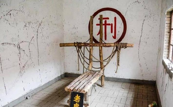 老虎凳的刑罚原理图标