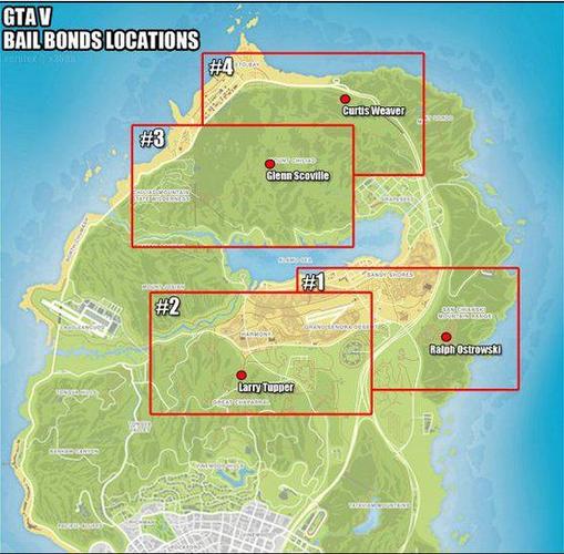 gta5追捕逃犯位置图标