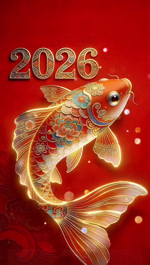 2026锦鲤最霸气图标