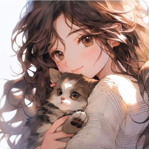 动漫猫少女图标