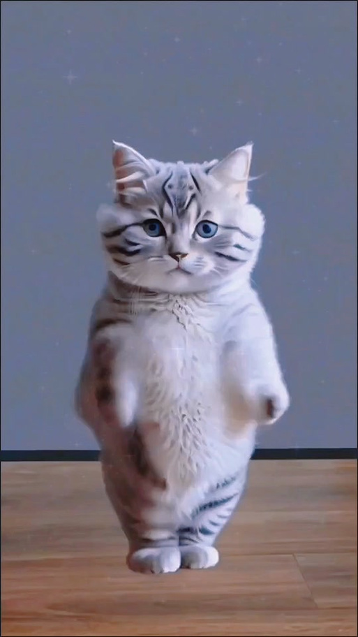 抖音里很火的猫咪特效图标