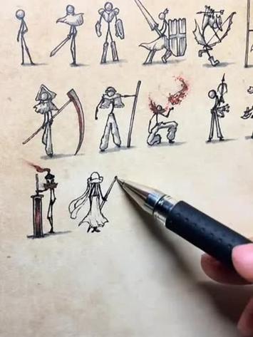 画个火柴人免费版中文图标