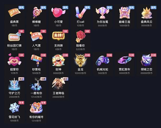 快手收到的礼物在哪里截图