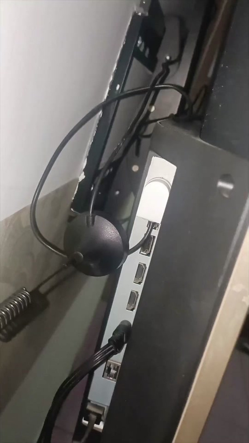 锅盖接收器连接电视截图