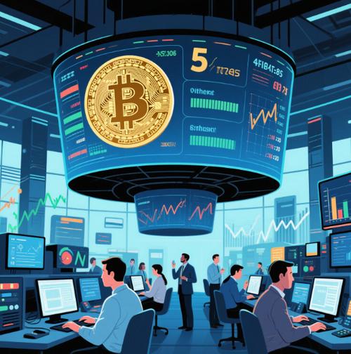 比特币暴涨图标