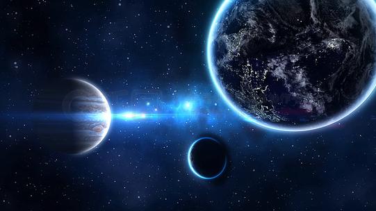 请播放星球短视频图标