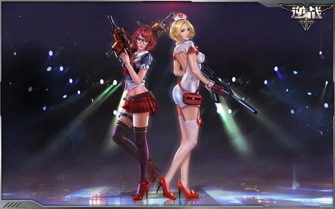 逆战美女壁纸图标