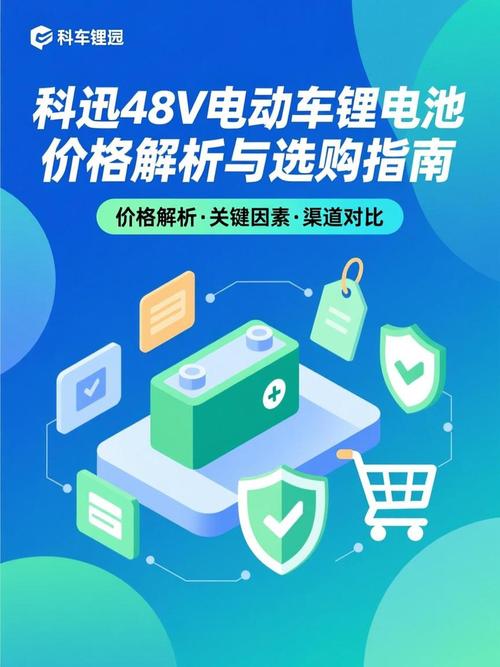 科迅48v电动车锂电池价格图标